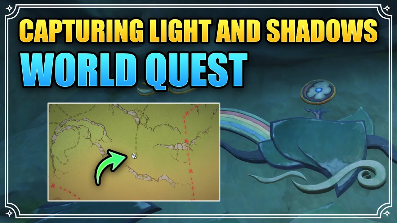 Capturing Light and Shadow World Quest | Genshin Impact Secret Summer ...