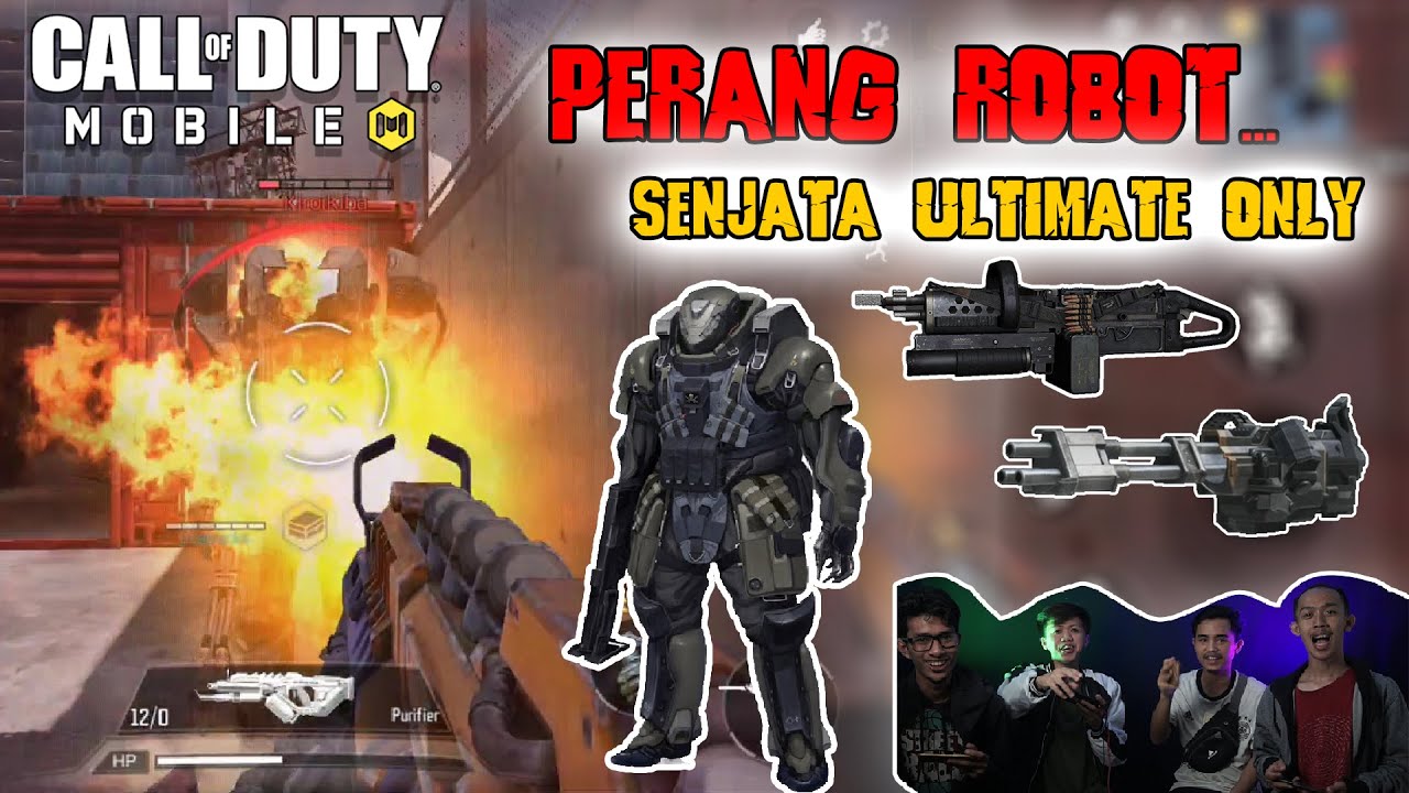 PERANG ROBOT !!! SERU - Call Of Duty INDONESIA - YouTube