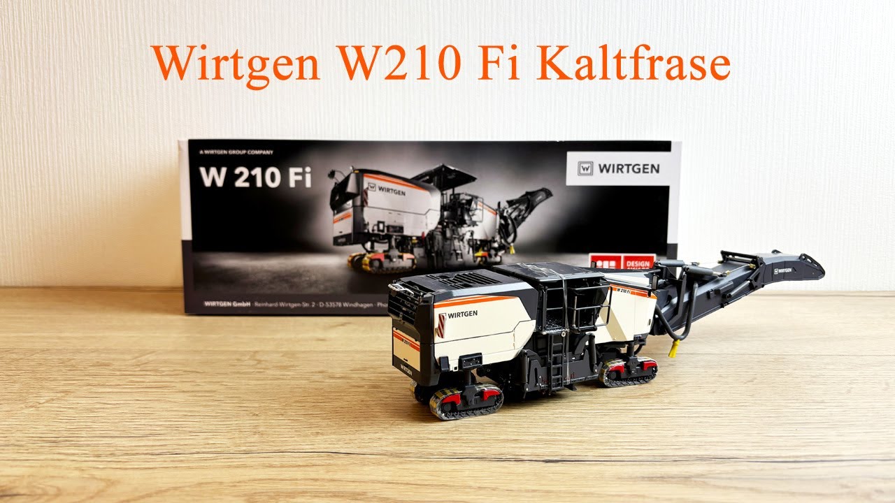Холодная фреза Wirtgen W210 Fi Kaltfrase - YouTube