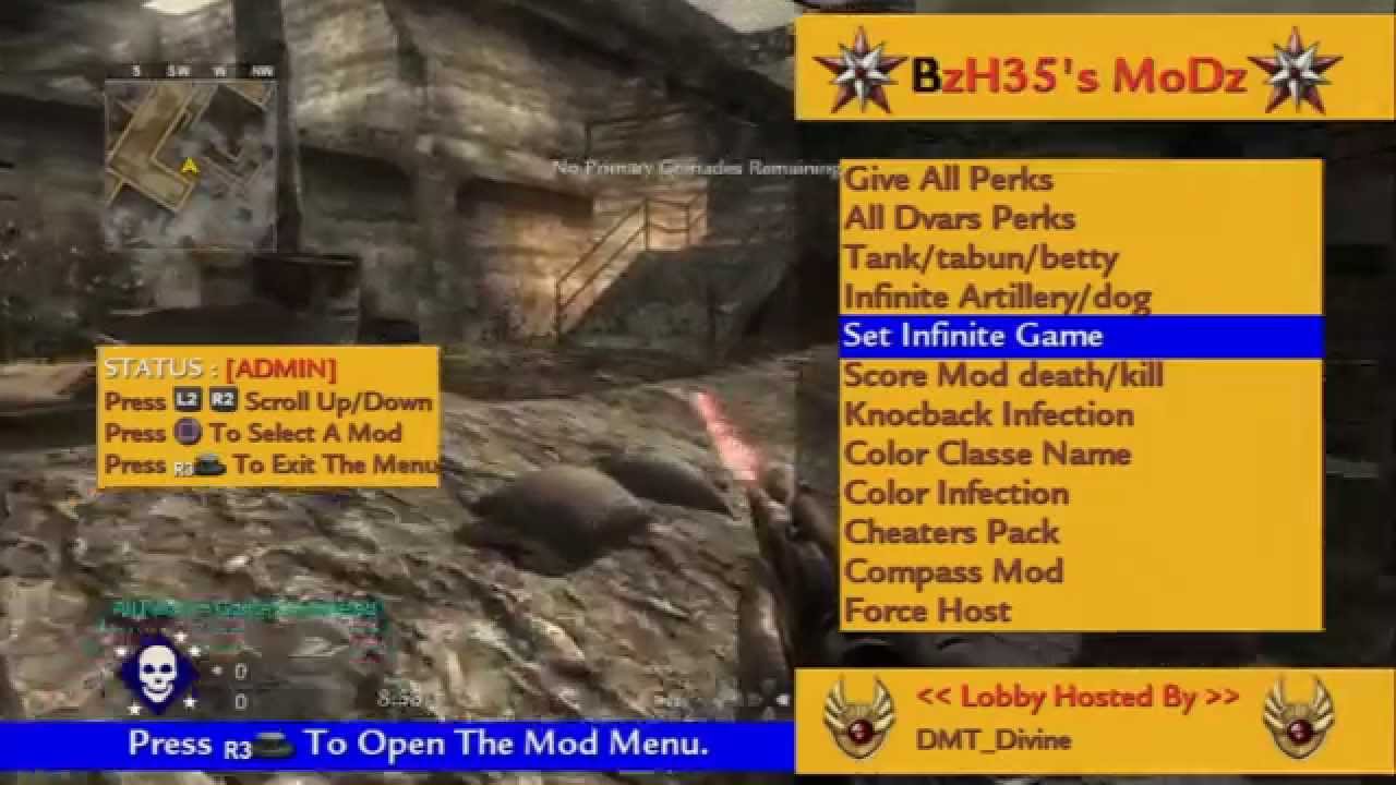 [PS3] World At War Multiplayer All Client Mod Menu [1.07] - YouTube