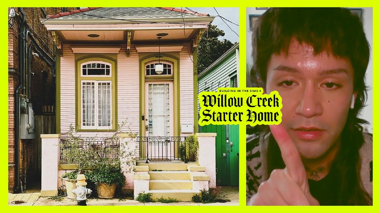 let's build a nola-style willow creek starter home in the sims 4 (part 03) - YouTube