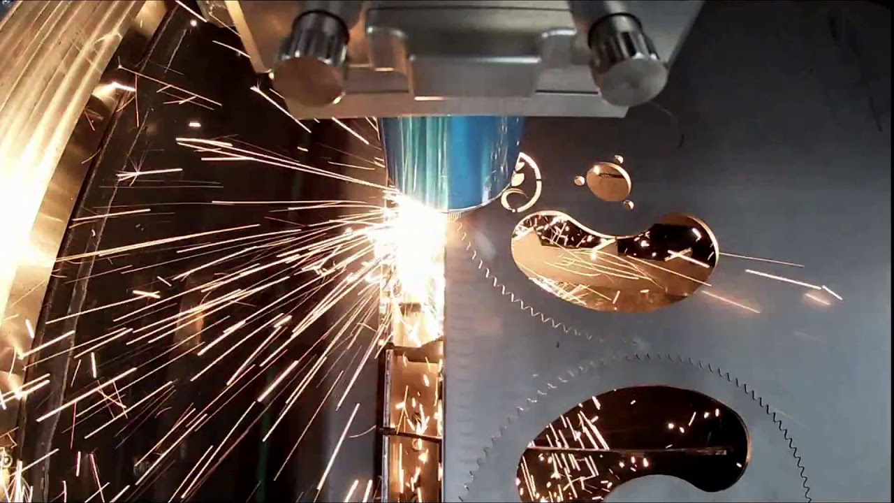 Soitaab Fiberline Laser cutting 3mm Inox - YouTube