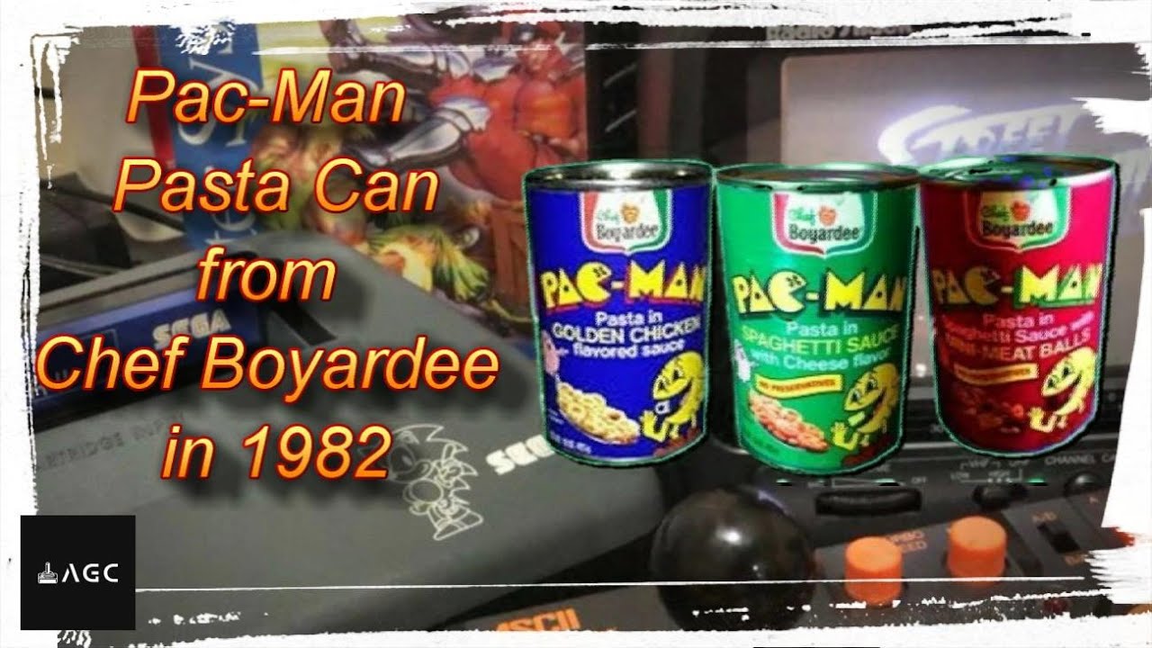 TV Commercial Retrogame - Pac-Man Pasta Can by Chef Boyardee - USA 1982 ...