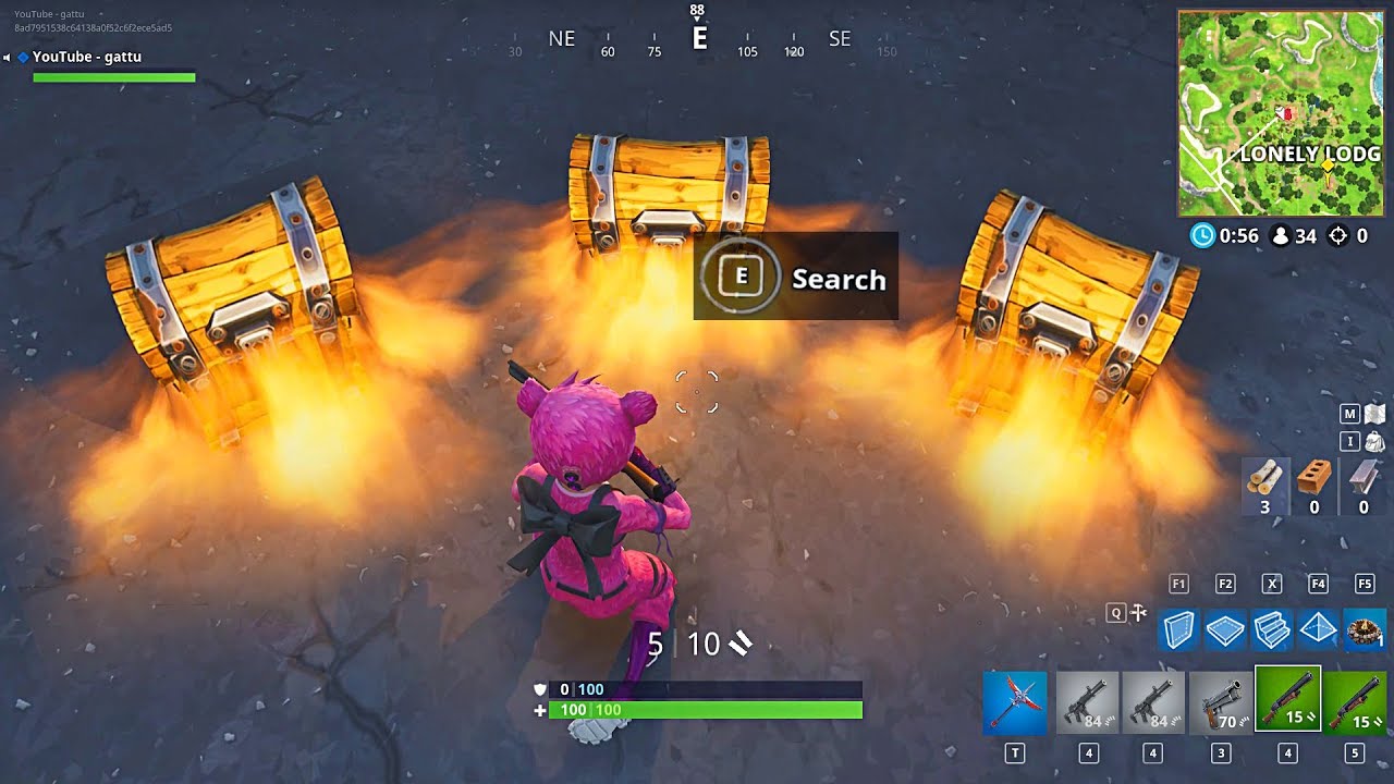 "Search 7 Chests in a Single Match" Location Week 8 Challenges in ...