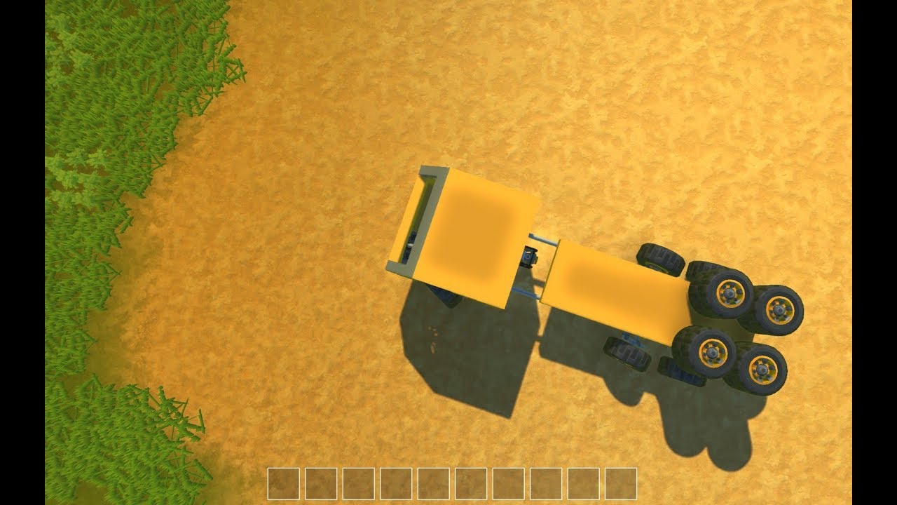 Scrap Mechanic | 6x4x2 with caster wheels - YouTube