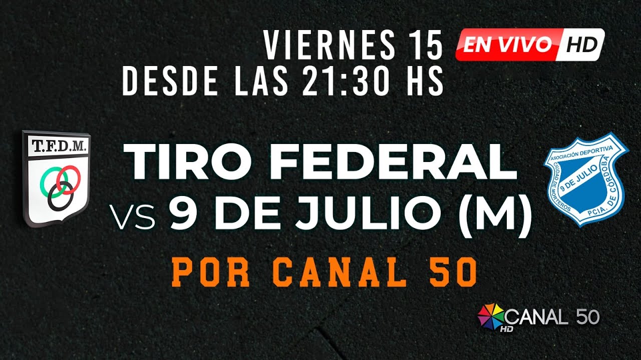 Tiro Federal vs 9 de Julio - Torneo Prefederal 2023 - 15-09-2023 - YouTube