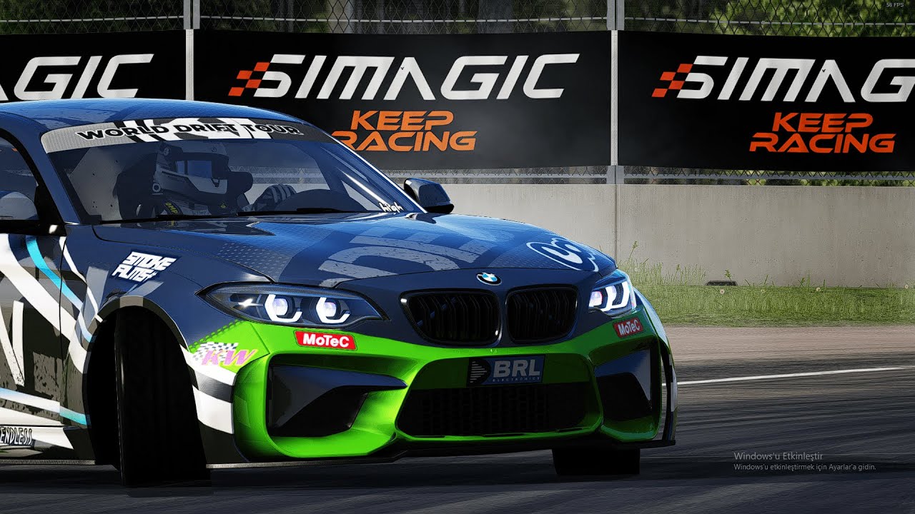 Assetto Corsa - BMW M2 WDT - Drift on Bikernieki Track - YouTube