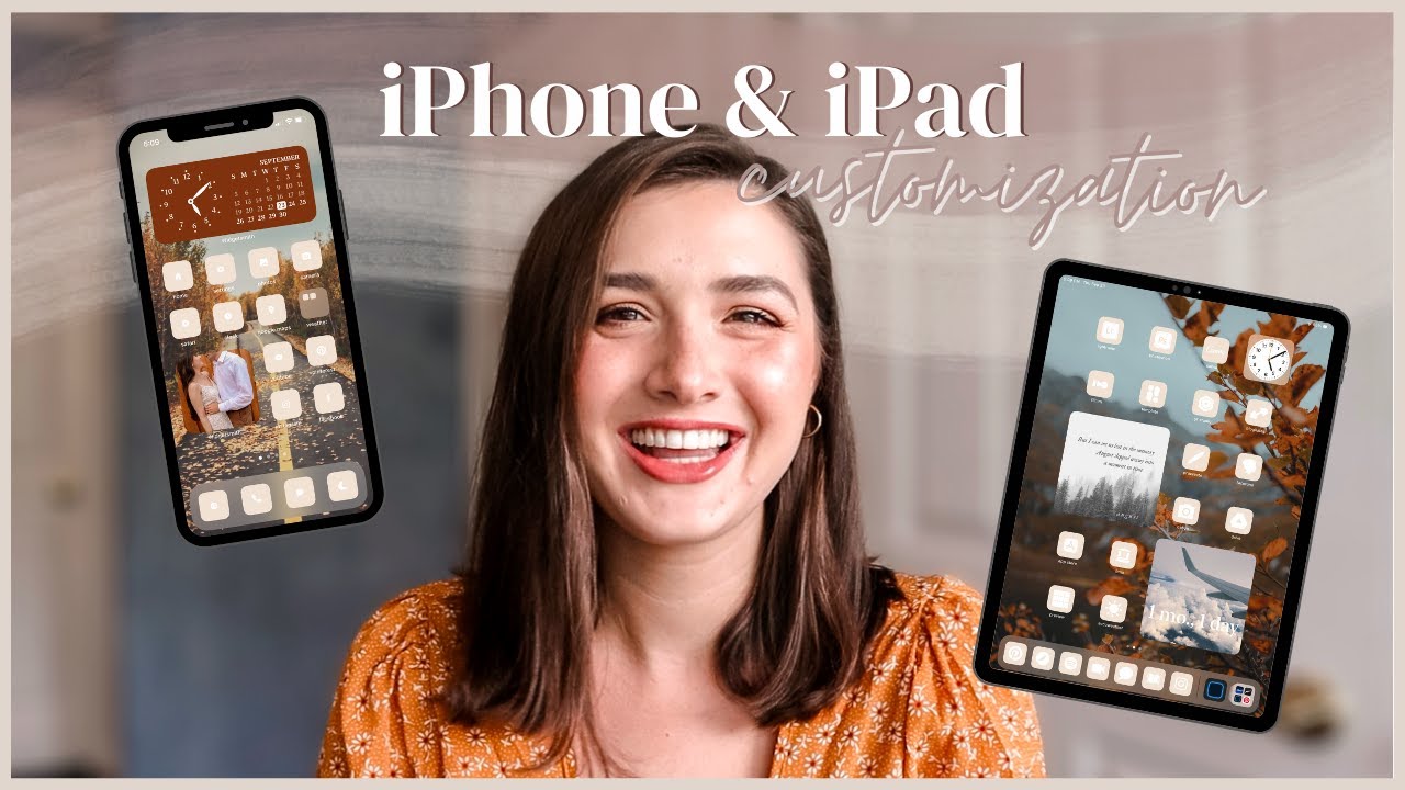 *iPadOS15* iPhone & iPad Customization + Organization for the Autumn ...