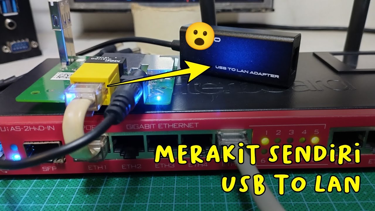 [ Tutorial ] Cara Merakit USB To LAN Gigabit Sendiri Dari Barang Bekas ...