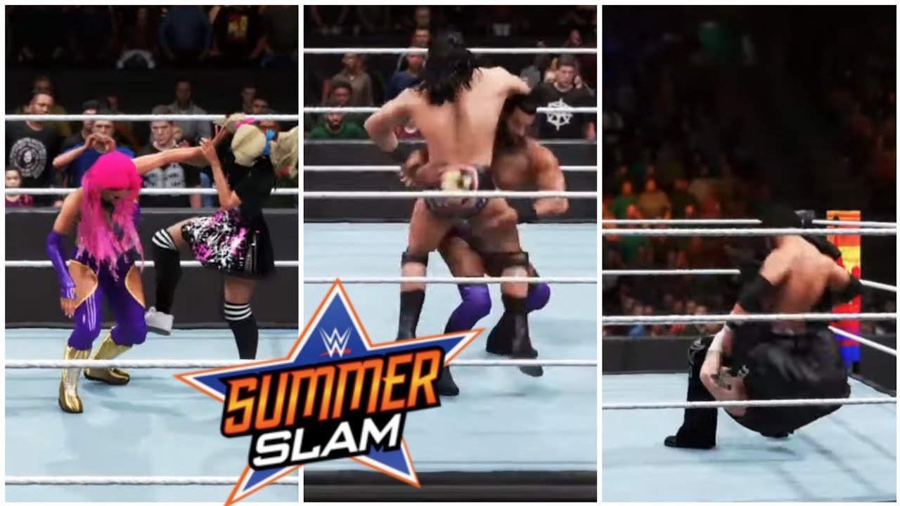 WWE SummerSlam August 22 2021 Full Highlights - WWE SummerSlam 22/08 ...