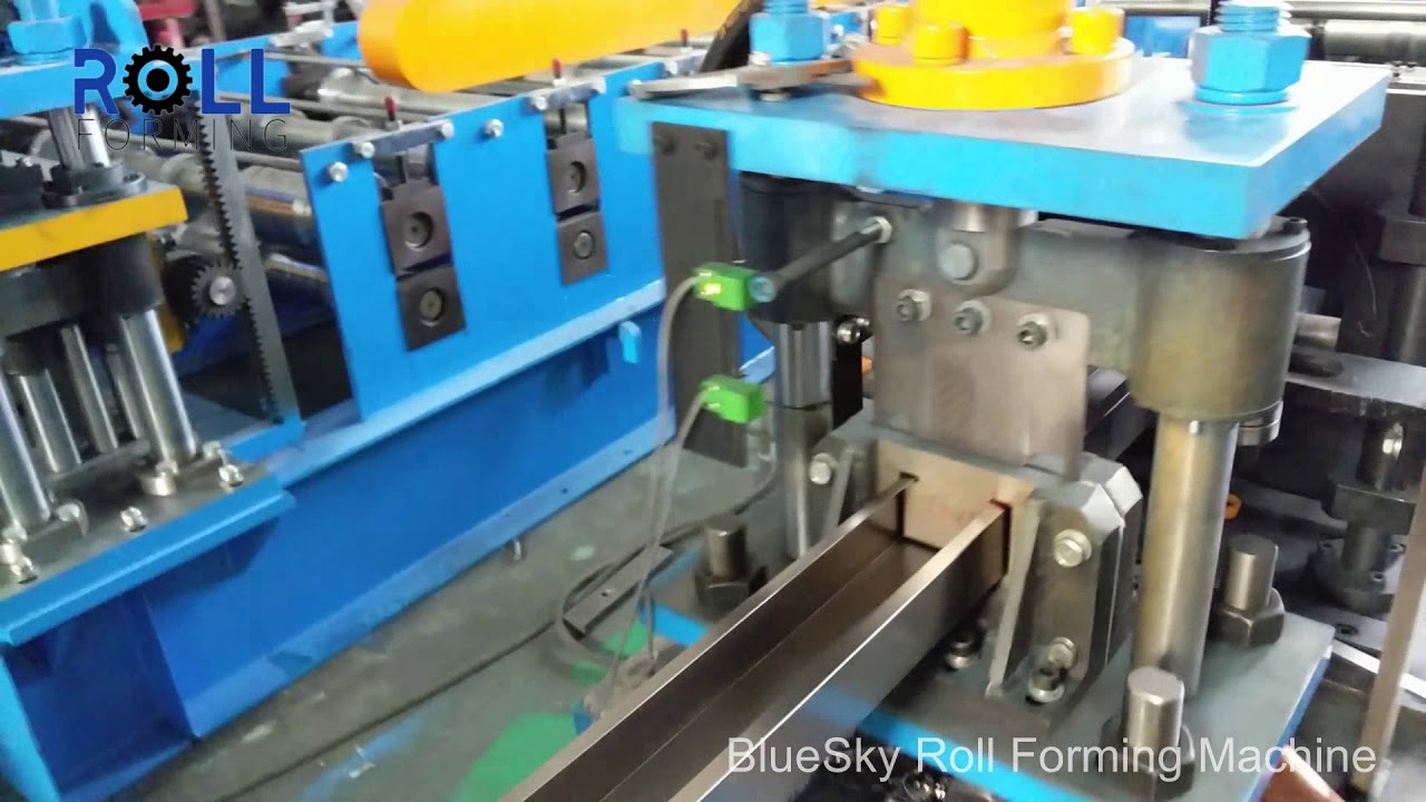 'U' Shaped Stainless Steel Roll Forming Machine Line 2 - YouTube