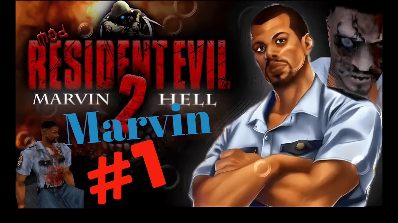 バイオ2 Resident Evil 2 Marvin Rita Hell Mod Marvin#1 - YouTube