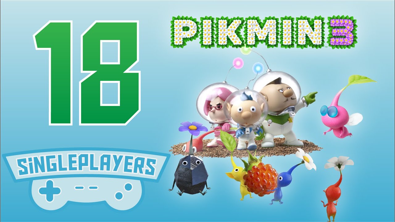 Pikmin 3: Bug Eyed Crawmad - Part 18 - Single Players - YouTube