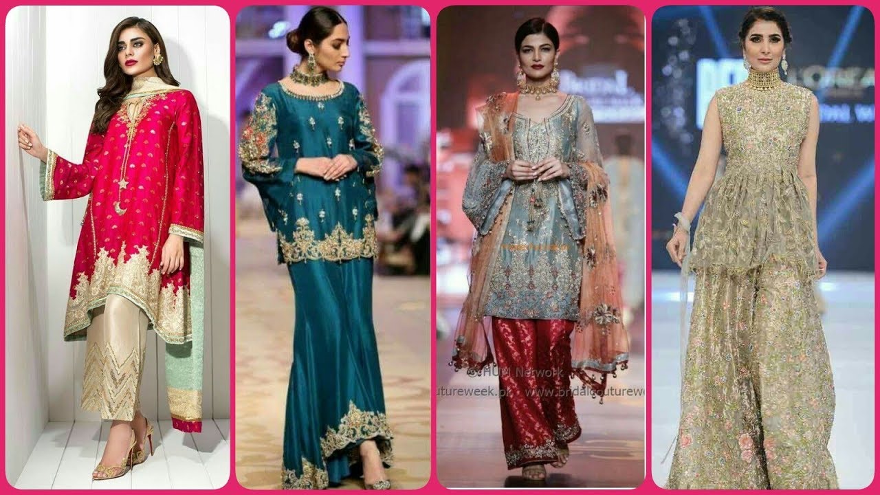 Stunning And Elegant Trendy Plazo With Stylish Kurti Dress Design ...