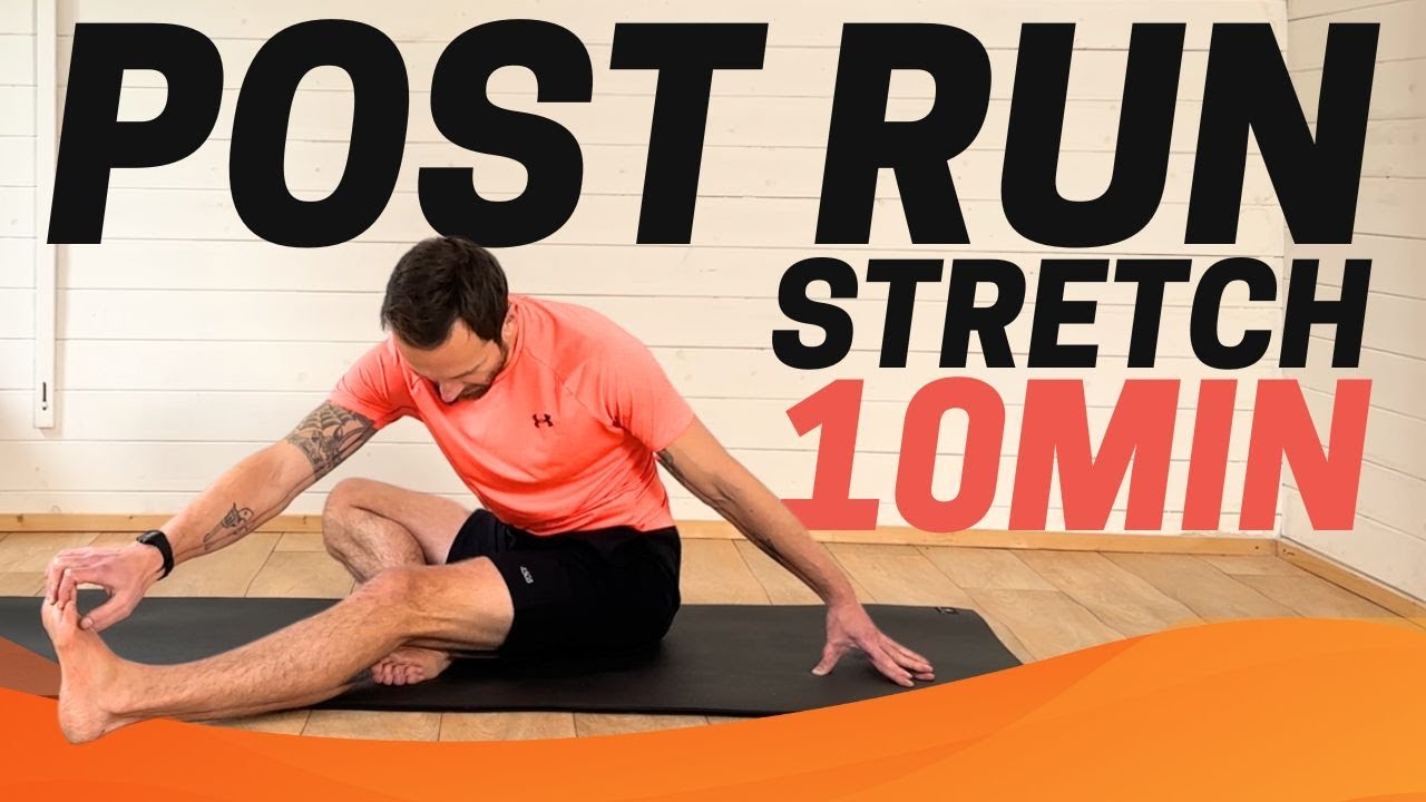 Cooldown Bliss: 10 Min Post Run Stretch Routine - YouTube