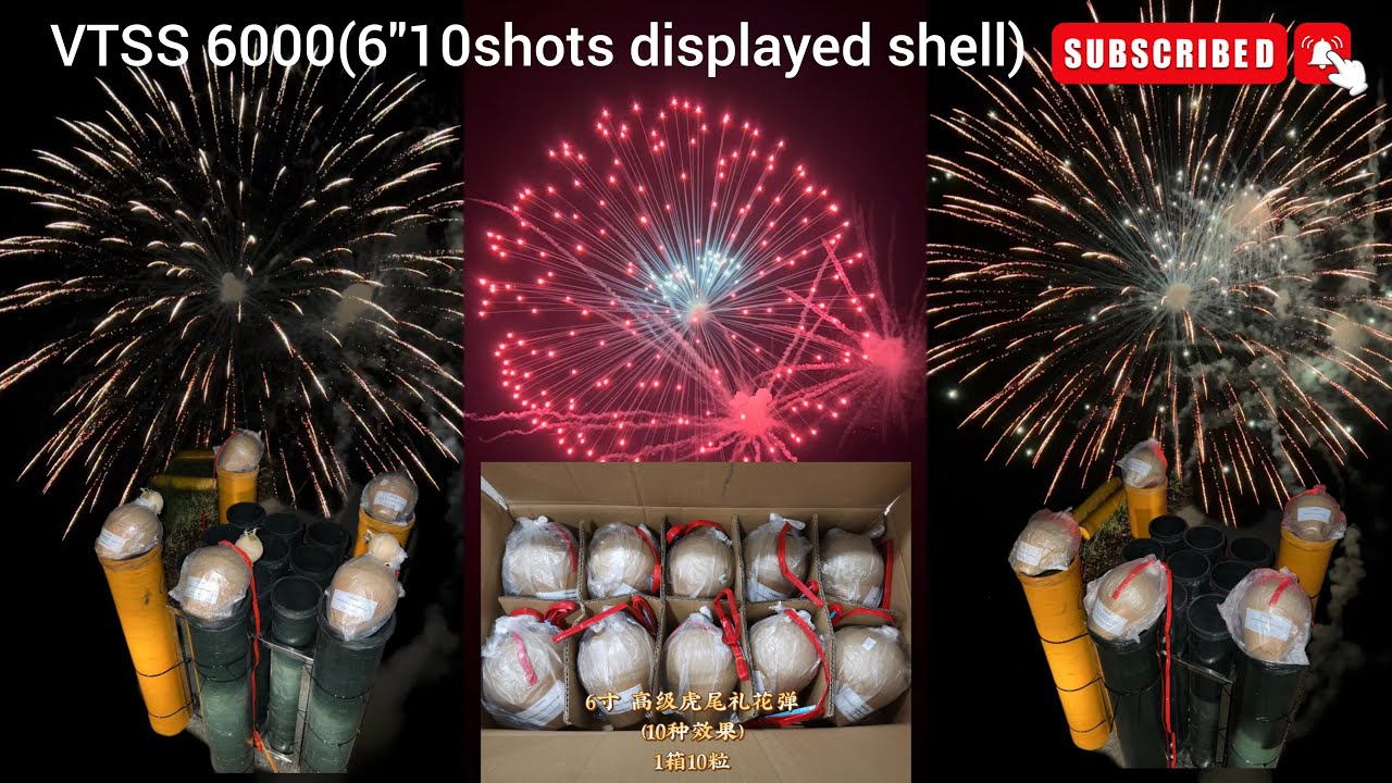 BRAVO!!! 2023 HARI RAYA EVE VTSS 6" displayed shell. (2023开斋节前夕 财神烟花6寸 ...