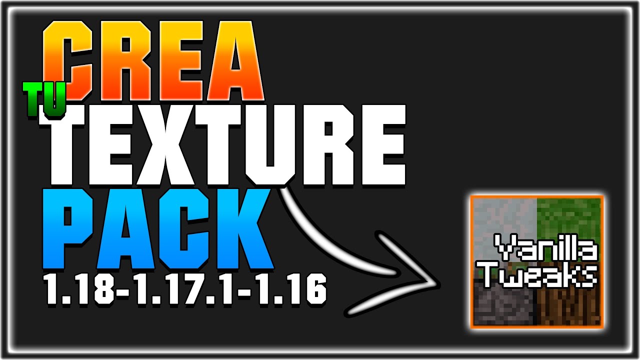 COMO HACER TU PROPIO TEXTURE PACK - Tutorial Minecraft 1.19 - Rus Just ...