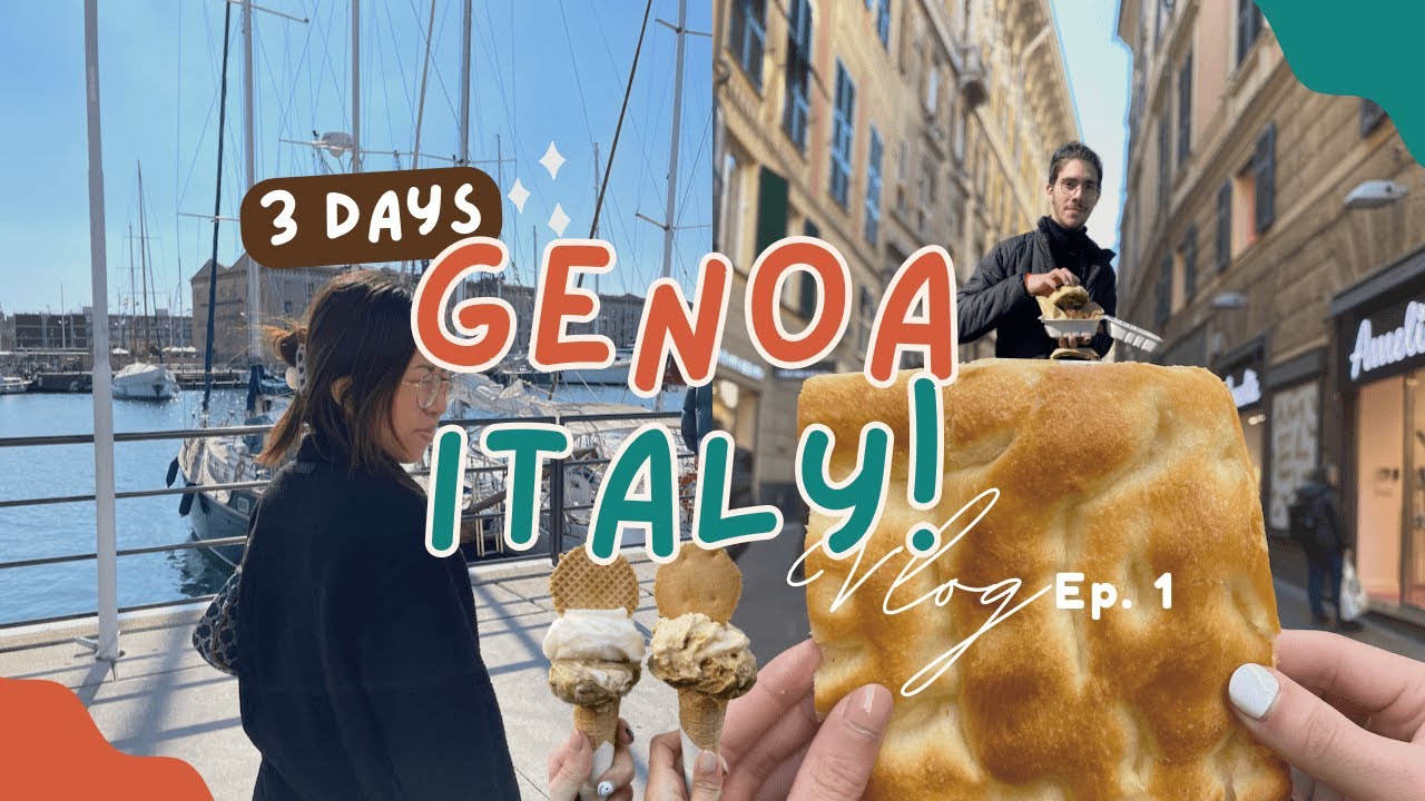 3 Days in Genoa, Italy Ep.1 🇮🇹 | A Food Lover's Walking Tour of ...