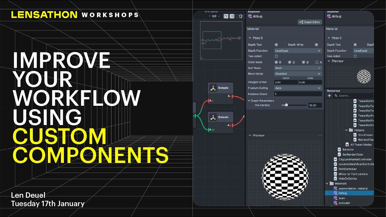 How to Use Custom Components In Lens Studio - YouTube