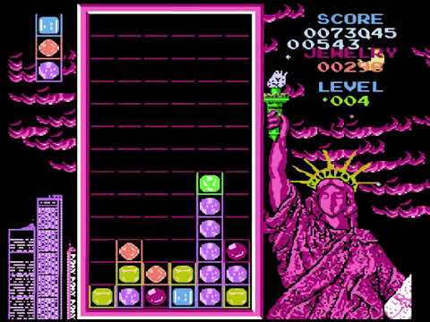 Magic Jewelry ( xếp hình nữ thần tự do ) - Full game NES - YouTube