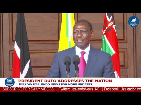 President Ruto's State Address -FULL SPEECH - YouTube
