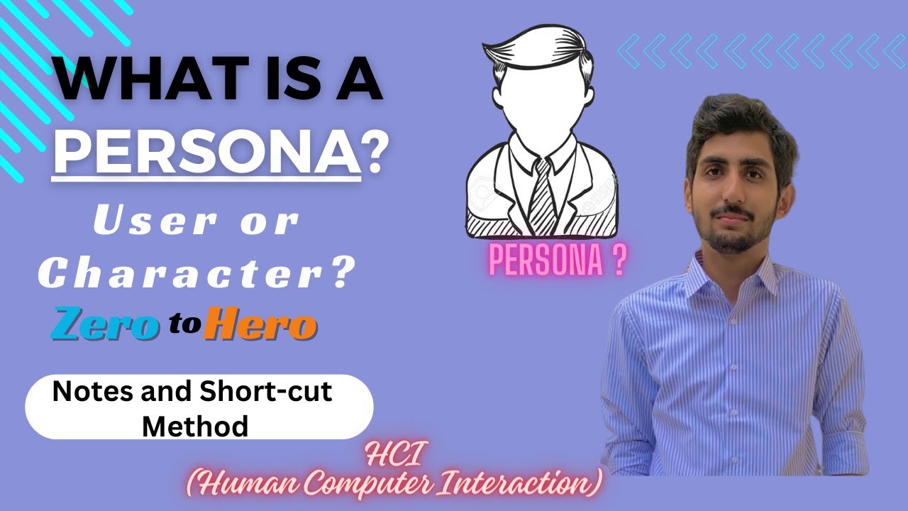 What is a Persona ? || How to create a Persona in UI / UX Design ||HCI ...