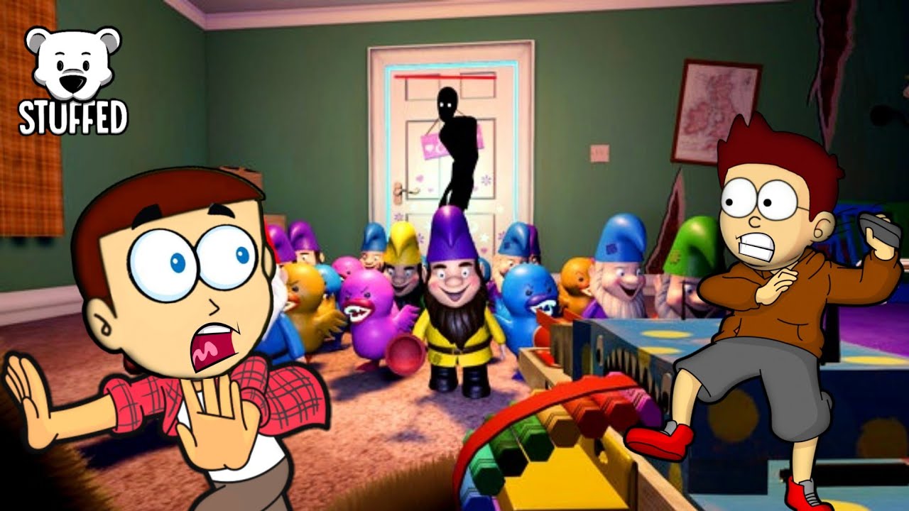 Toy Attack on Teddy : STUFFED Horror Game | Shiva and Kanzo Gameplay ...