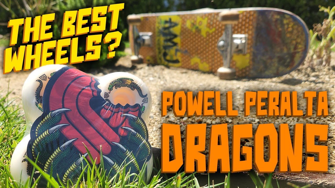 The Best Skateboard Wheels? | Powell Peralta Dragon Wheels (Test and ...