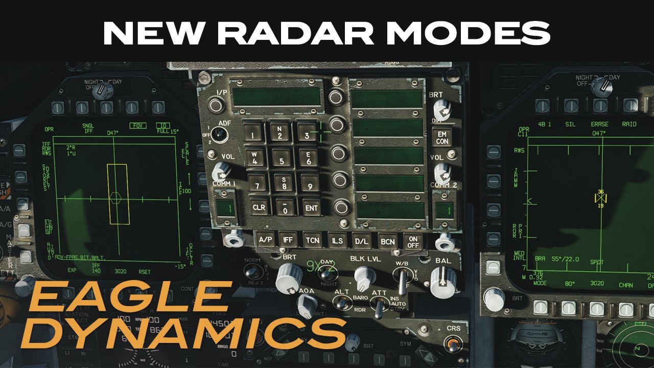 DCS: F/A-18C Hornet | New Radar Modes - YouTube