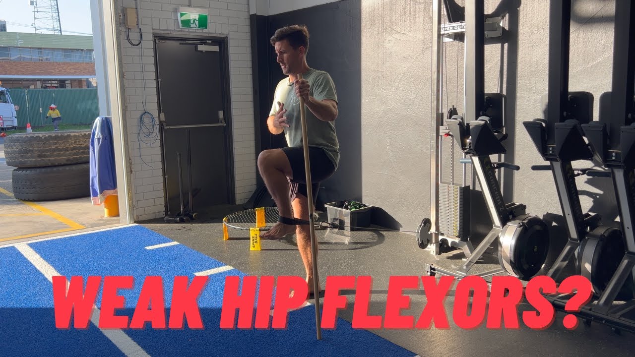 The Best Hip Flexor Strength Exercise | Standing Cable Hip Flexor - YouTube