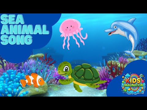 Explore the AMAZING World of Sea Animals for Kids! | Sea Animals Song ...