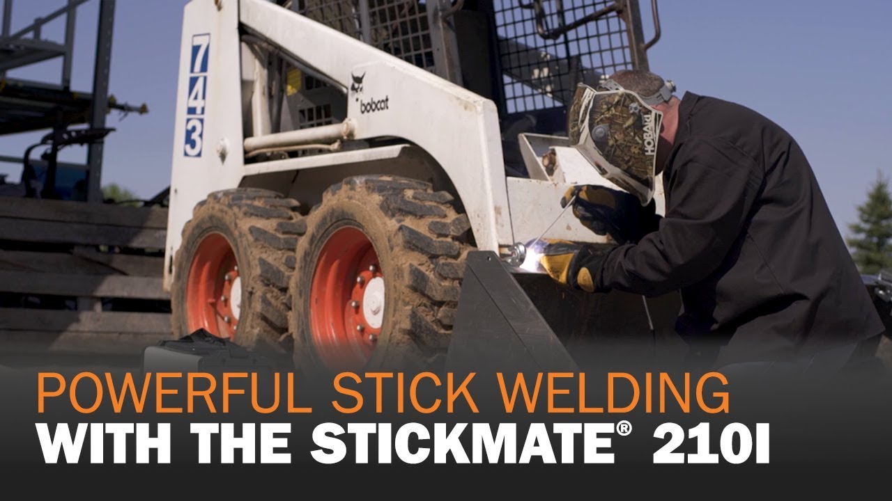 Powerful Stick Welding With the Stickmate 210i - YouTube