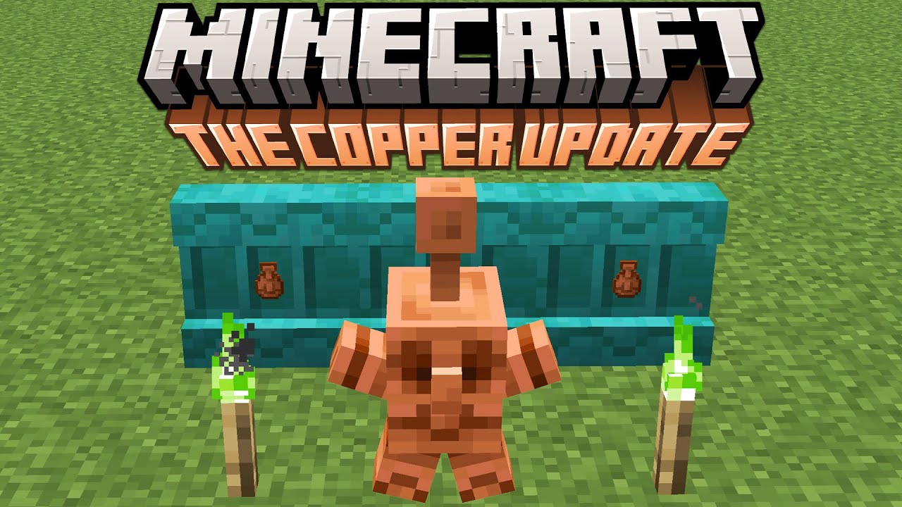 I Tried Minecraft’s NEW Copper Update - YouTube