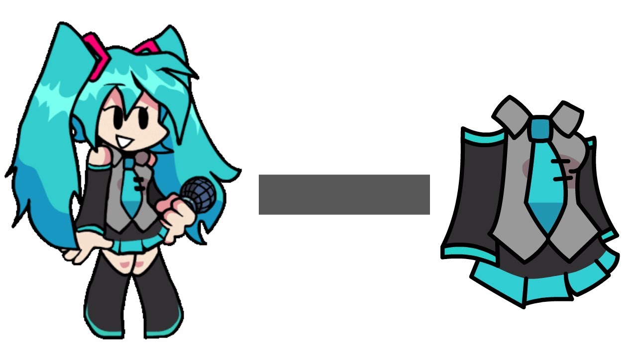 FNF Hatsune Miku - CLOTHES = ? (FNF Animation) - BEST MOMENTS - YouTube