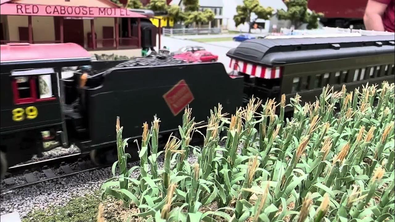 Strasburg Model Railroad Strasburg 89 passing Red Caboose Motel 8/18/23 - YouTube
