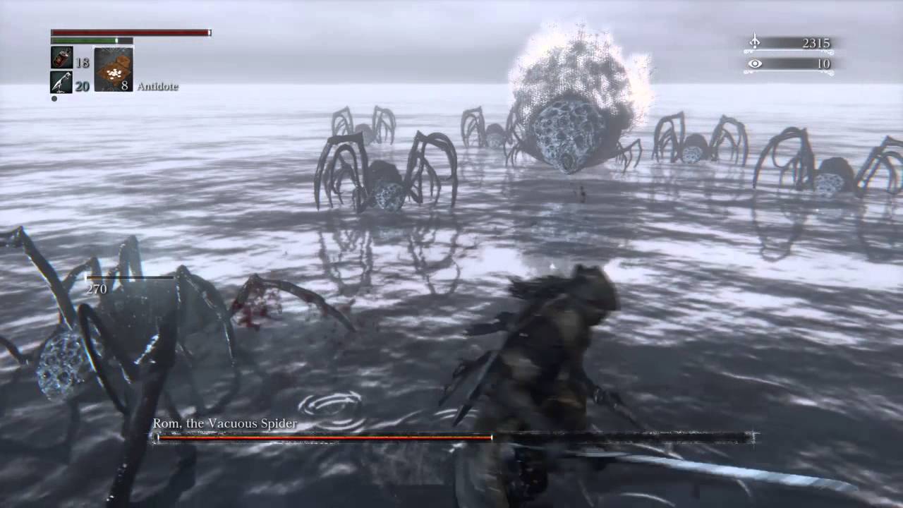 Bloodborne Rom vs Bolt Paper - YouTube