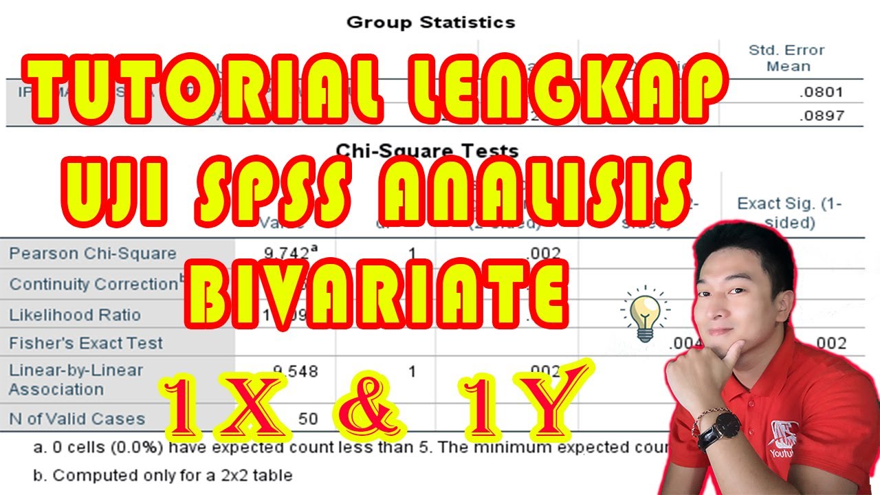 Tutorial Lengkap SPSS Uji Analisis Bivariate | Data perlu normal ...