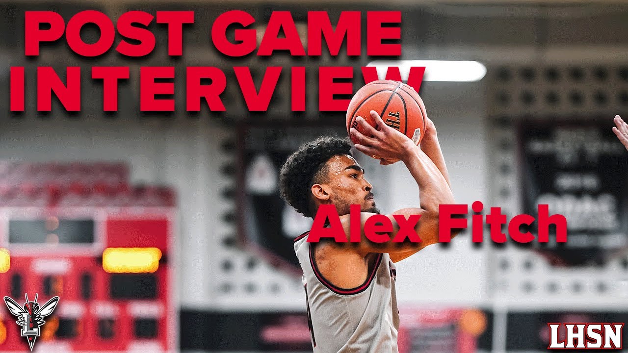 Postgame Interview: Alex Fitch, Lynchburg Men's Basketball - YouTube