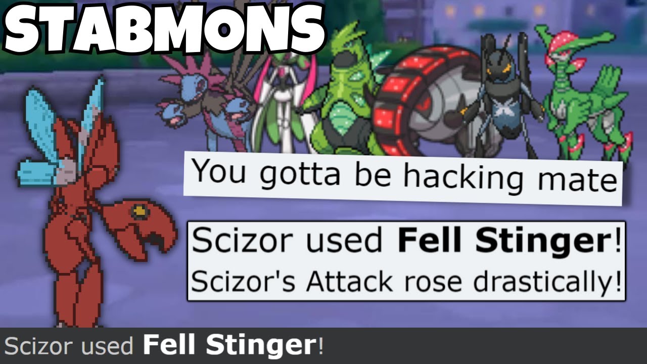 Fell Stinger Scizor SWEEP | Pokemon Showdown STABmons - YouTube