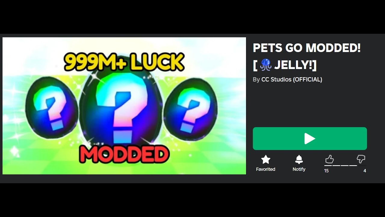 Pets Go Modded[Discord Link in Description - YouTube