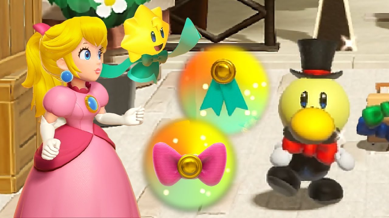 Princess Peach Showtime! - ALL Ribbon Locations - YouTube