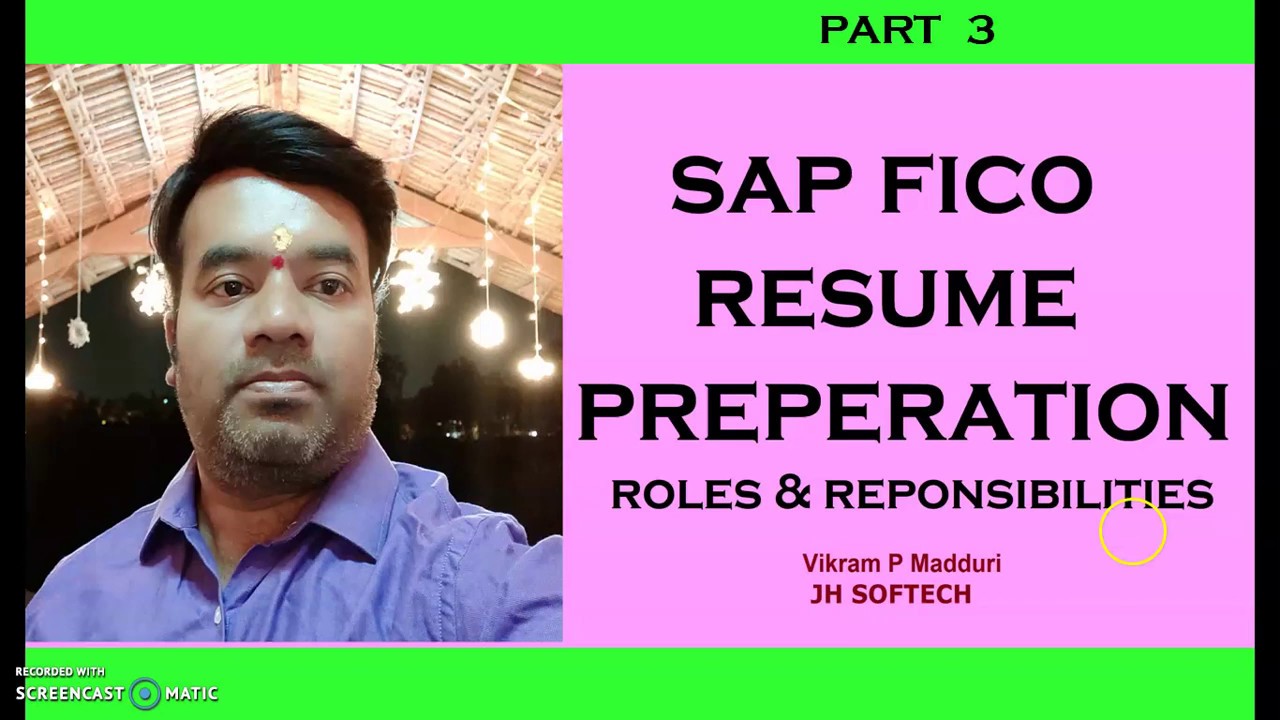 Mastering SAP FICO Resume Writing: Part 3 - Expert Tips and Strategies ...