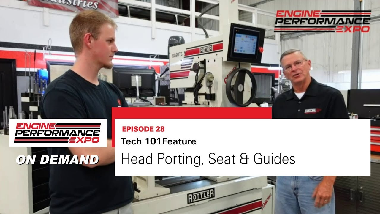 Head Porting, Seats & Guides (2021-22 - Episode 29) - YouTube
