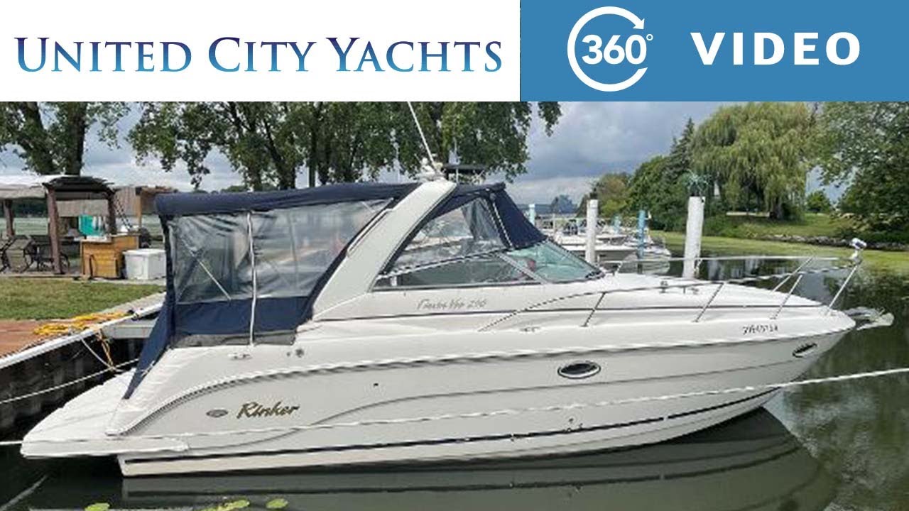 *SOLD* 29' Rinker 290 Fiesta Vee 2005 - YouTube