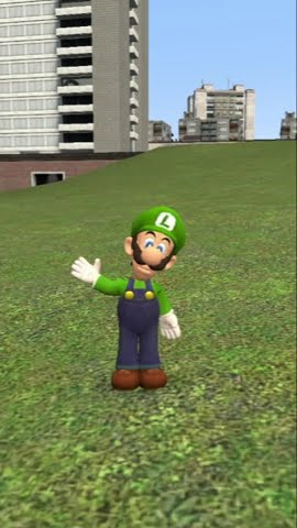 Luigi waves hi to you (GMod animation) #gmod - YouTube