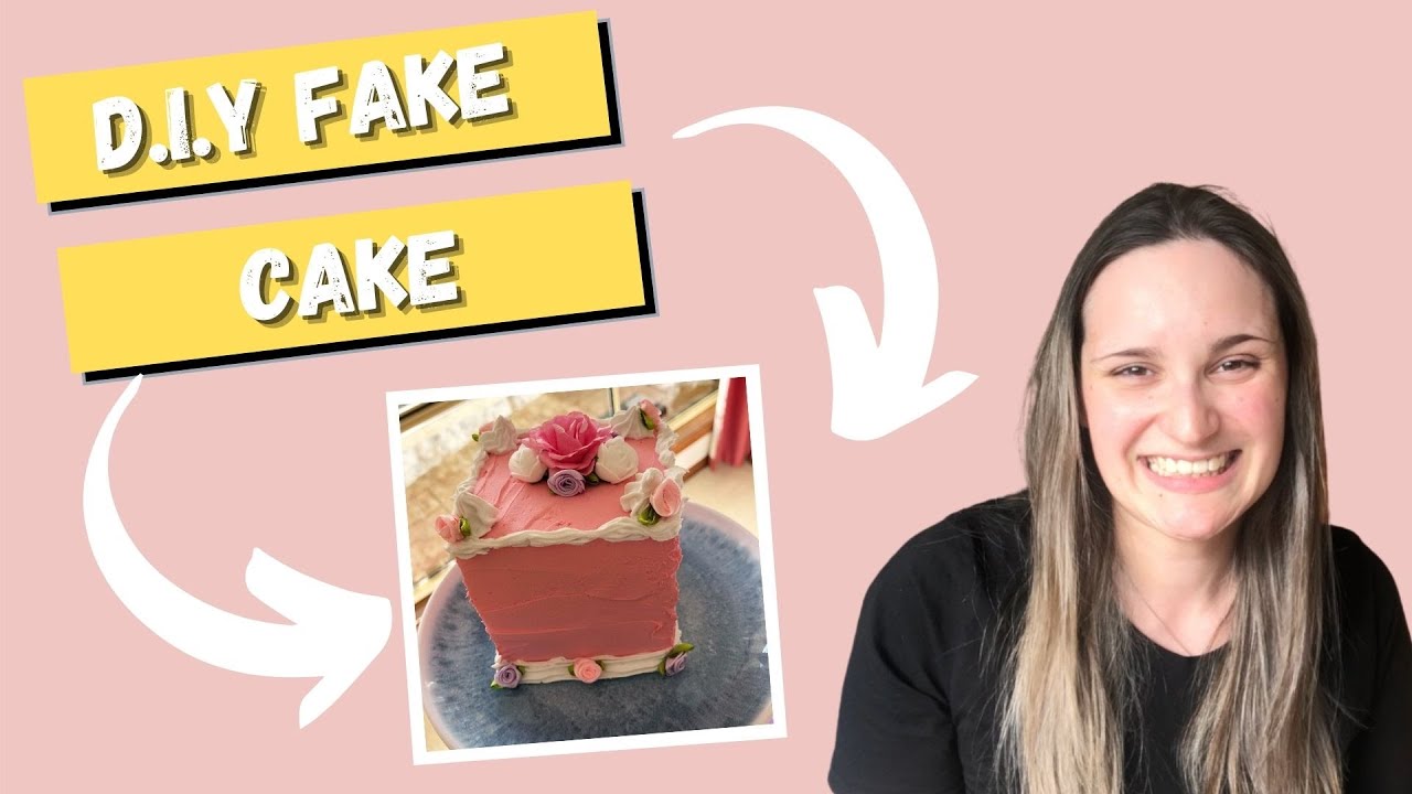 HOW TO MAKE FAKE CAKES FOR HIGH TEA PROPS! Quick and easy realistic ...