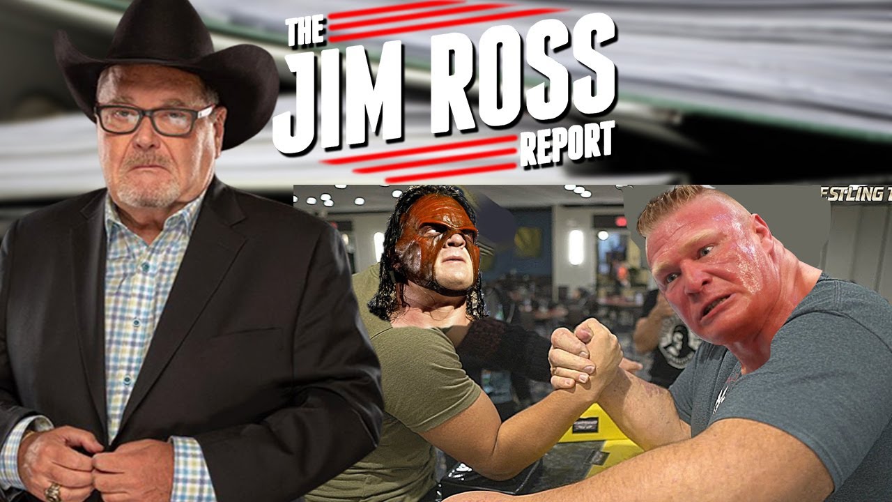 Kane shoots on arm wrestling with Brock Lesnar - YouTube