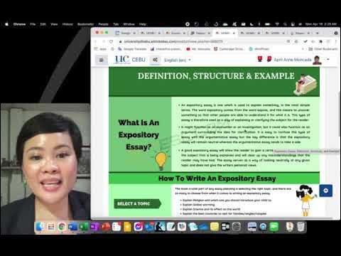 How to Write an Expository Essay: Elements and Outline - YouTube