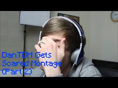 DanTDM Gets Scared Montage (Part 2) - YouTube