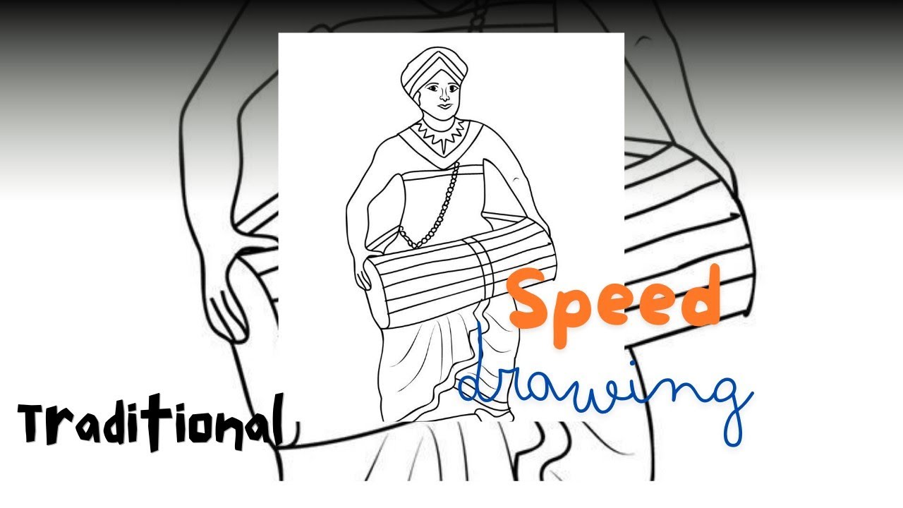 Perahera drawing| DrawingTutorial|CulturalArt ️😯 - YouTube